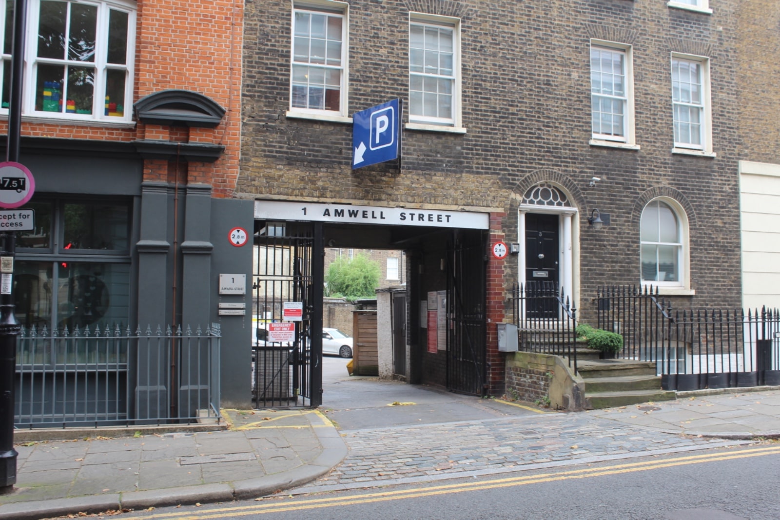 Amwell Street Car Park | Clerkenwell Parking - Green Parking