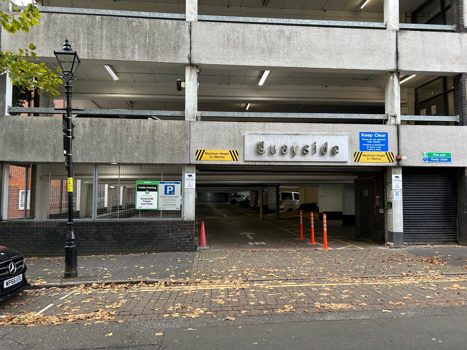 Quayside Tower Car Park | Birmingham City Centre Parking - Green Parking